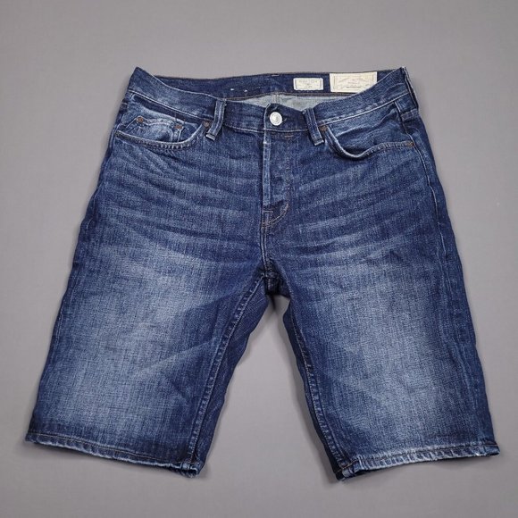 All Saints | Shorts | Allsaints Stamp Switch Shorts Denim Button Fly ...